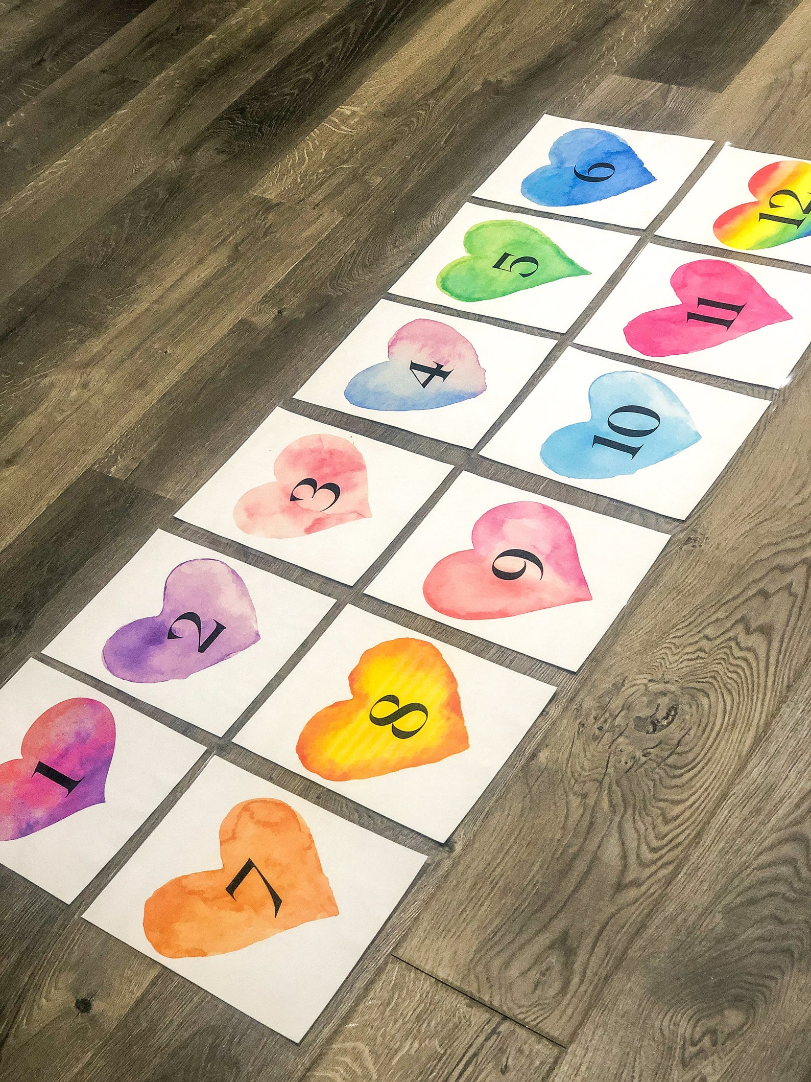 30-player Printable Cake Walk, Valentine's Day Cake Walk Activity for ...