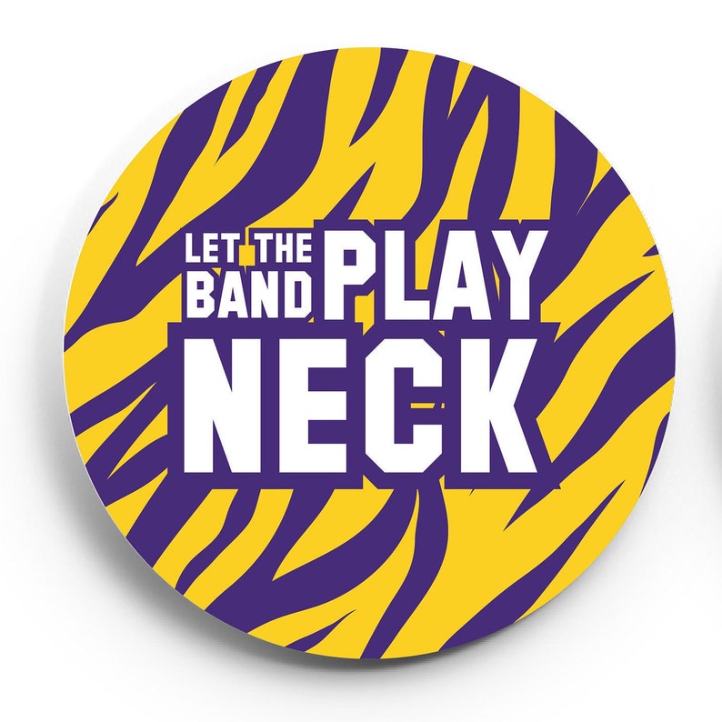 Let The Band Play Neck Button Etsy let-the-band-play-neck-button-etsy