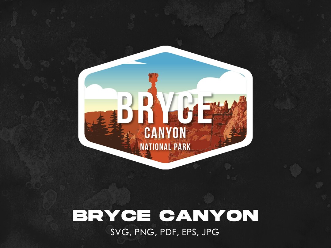 Bryce Canyon Nationalpark svg, png, pdf, eps, jpg | Clipart, Grafik ...