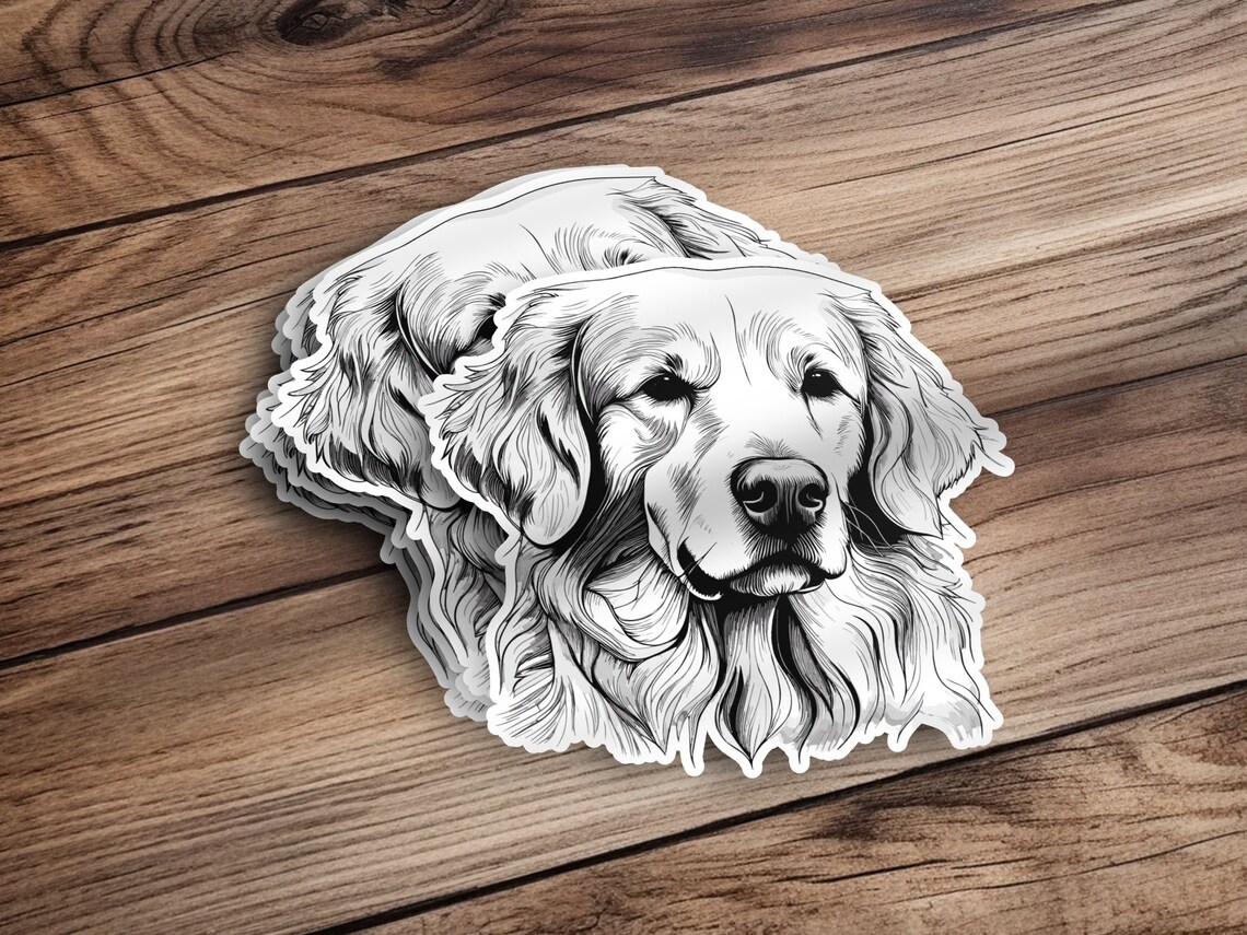 Golden Retriever Svg Dog Svg File Pet Svg Pdf File Png - Etsy