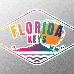 Florida Keys Svg, Summer Beach Vacation, Spring Break | Png, Eps ...