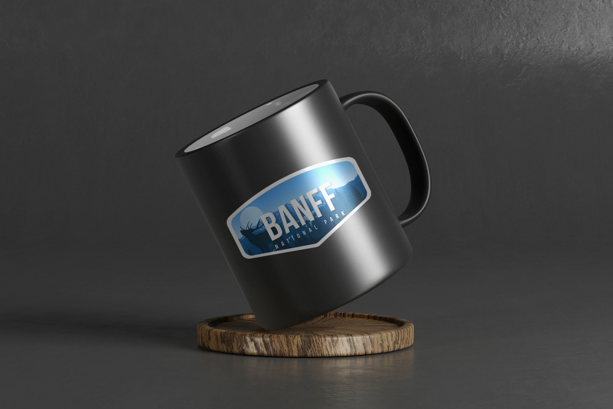 Banff National Park Svg, Png, Pdf, Eps, Jpg | Clipart, Graphic, Instant ...