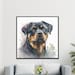 Rottweiler Art Print, Rottweiler Dog Print, Rottweiler Watercolor ...