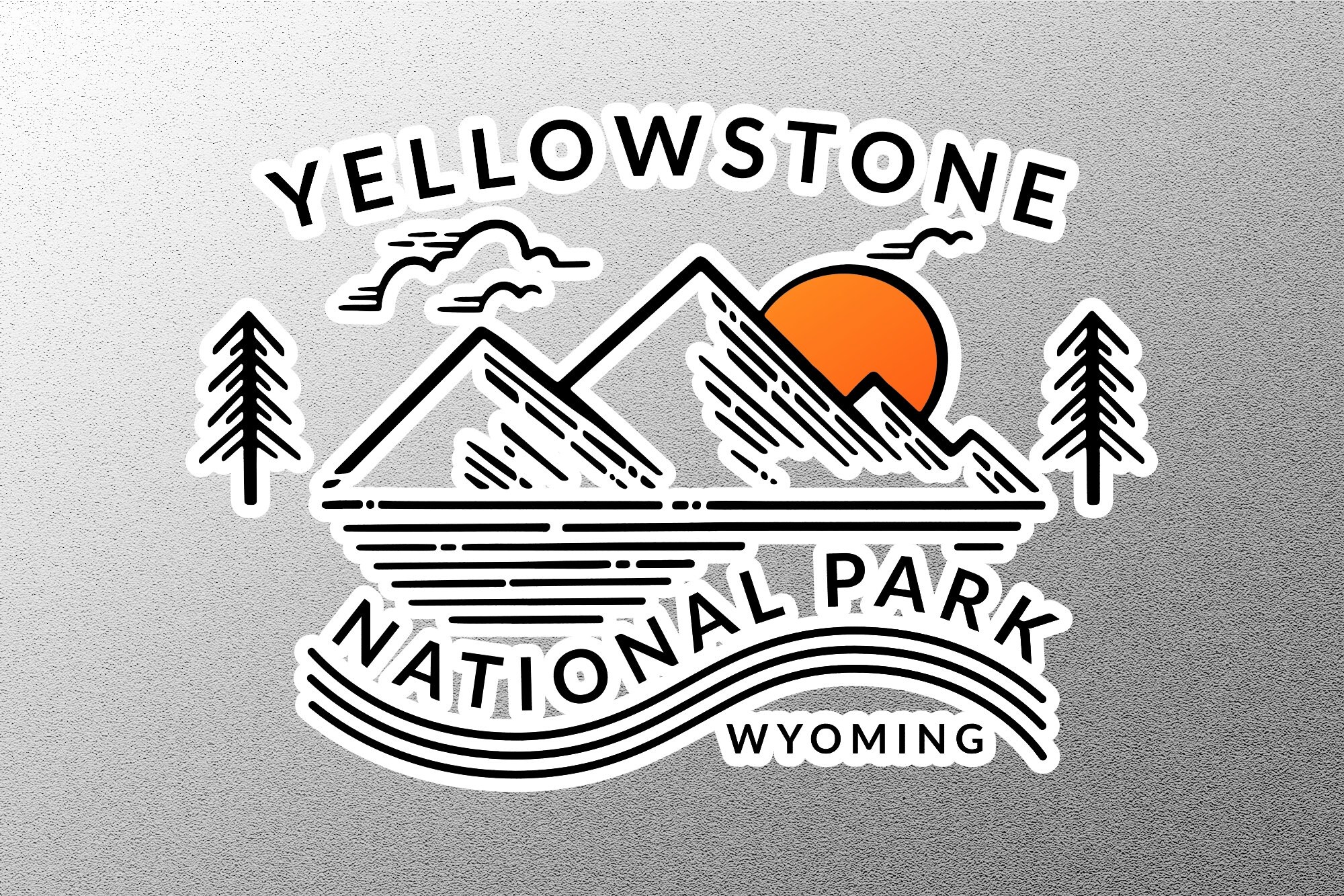 Yellowstone National Park Svg, Png, Pdf, Eps, Jpg | Clipart, Graphic ...