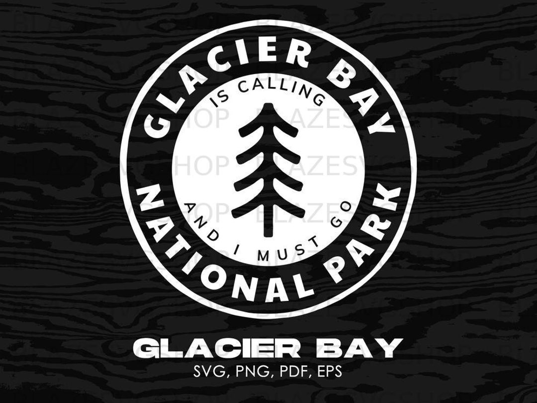 Glacier Bay National Park Svg, Glacier Bay Alaska Svg, Glacier Bay Png ...