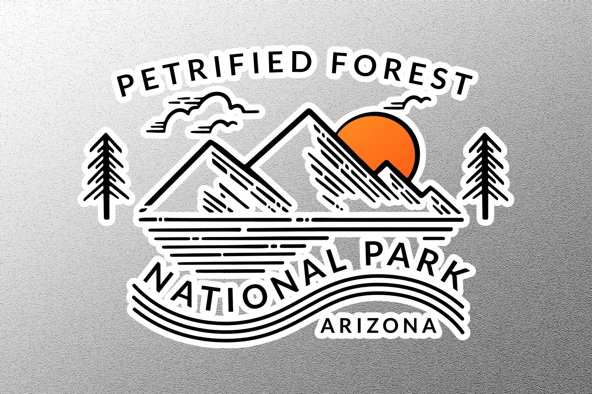 Petrified Forest National Park Svg, Png, Pdf, Eps, Jpg | Clipart ...