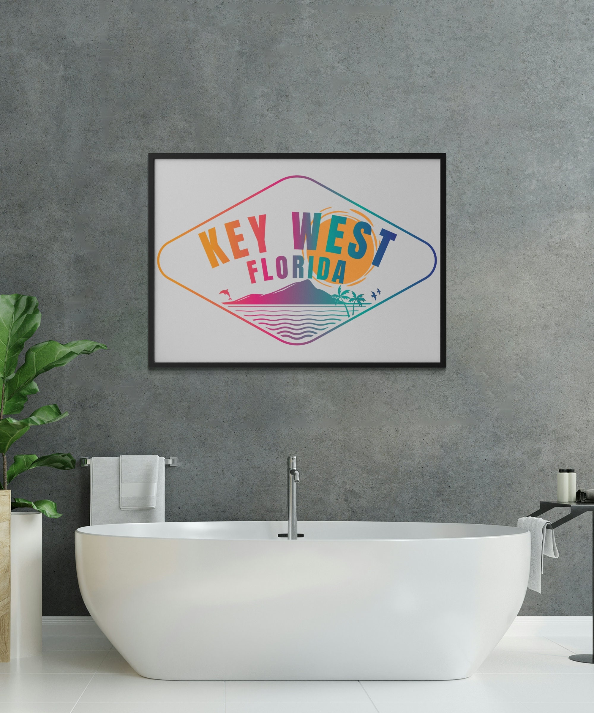 Key West Florida Svg, Summer Beach Vacation, Spring Break Png, Eps ...