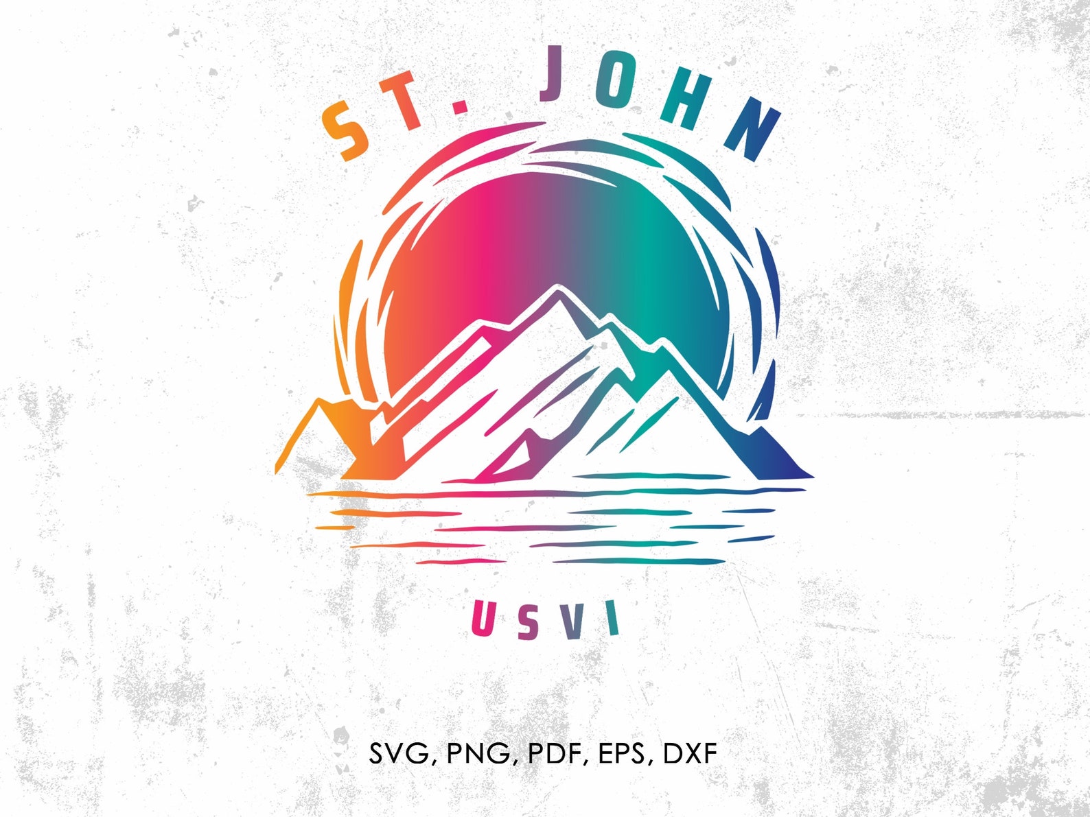 Saint John Svg, Summer Vacation, Spring Break, Beach Svg, Png, Eps ...