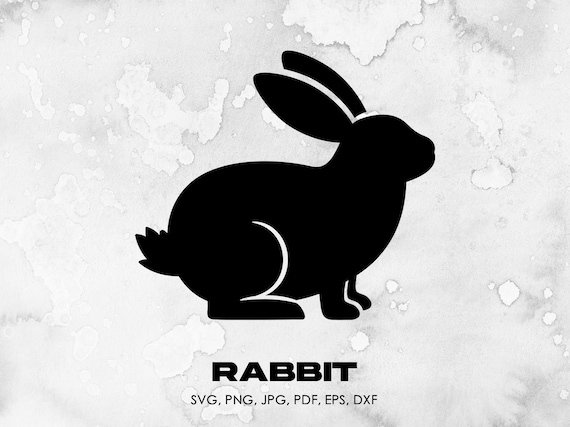 Rabbit Svg Chinese Zodiac Rabbit Png Jpg Pdf Eps Dxf | Etsy