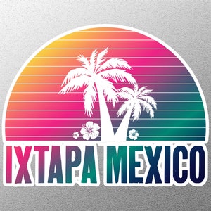 Ixtapa Mexico Svg, Summer Beach Vacation, Spring Break | Png, Eps ...
