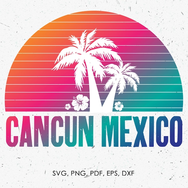 Cancun Svg - Etsy