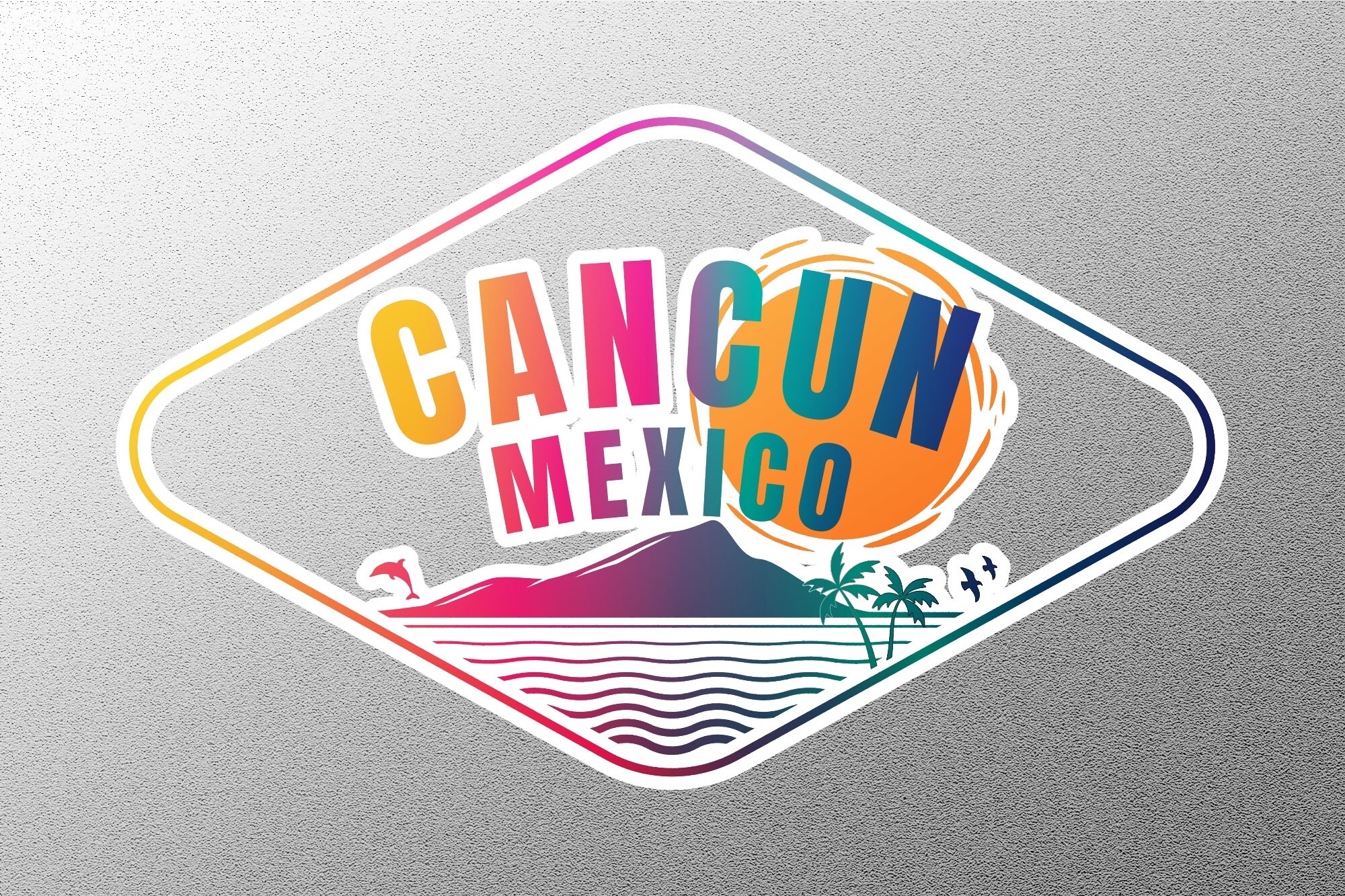 Cancun Mexico Svg, Summer Beach Vacation, Spring Break Png, Eps, Vector ...