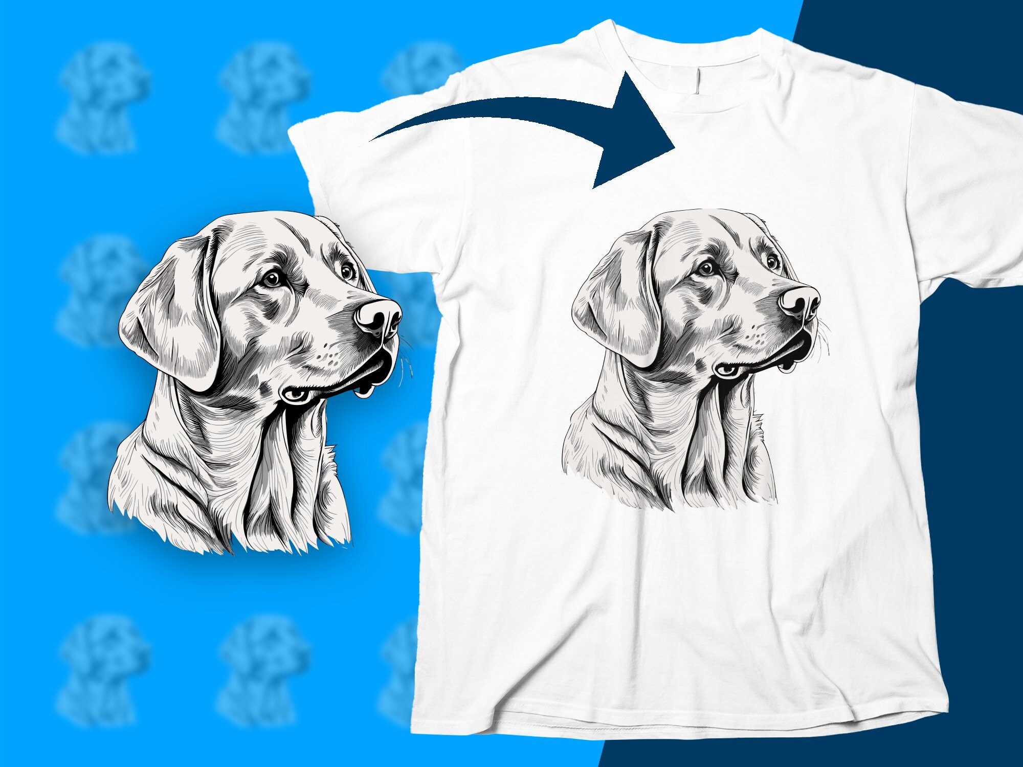Labrador Svg, Dog Svg File, Pet Svg, Pdf File, Png, Eps File, Cut File ...