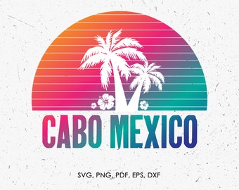 Cancun Mexico Svg, Summer Beach Vacation, Spring Break | Png, Eps ...