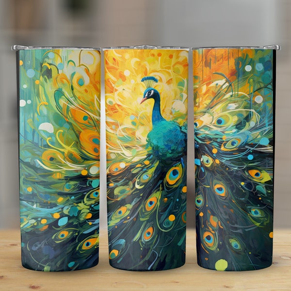 Alcohol Ink Peacock - Etsy