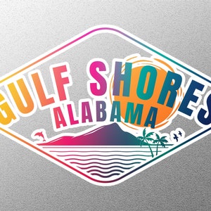Gulf Shores Alabama Svg, Summer Beach Vacation, Spring Break | Png, Eps ...