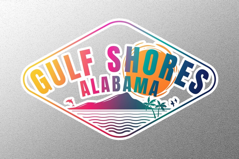 Gulf Shores Alabama Svg Summer Beach Vacation Spring Break - Etsy