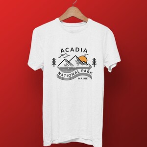 Acadia National Park Svg Png Pdf Eps Jpg Clipart - Etsy