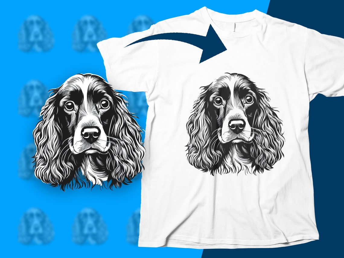 Cocker Spaniel Svg Dog Svg File Pet Svg Pdf File Png Eps - Etsy