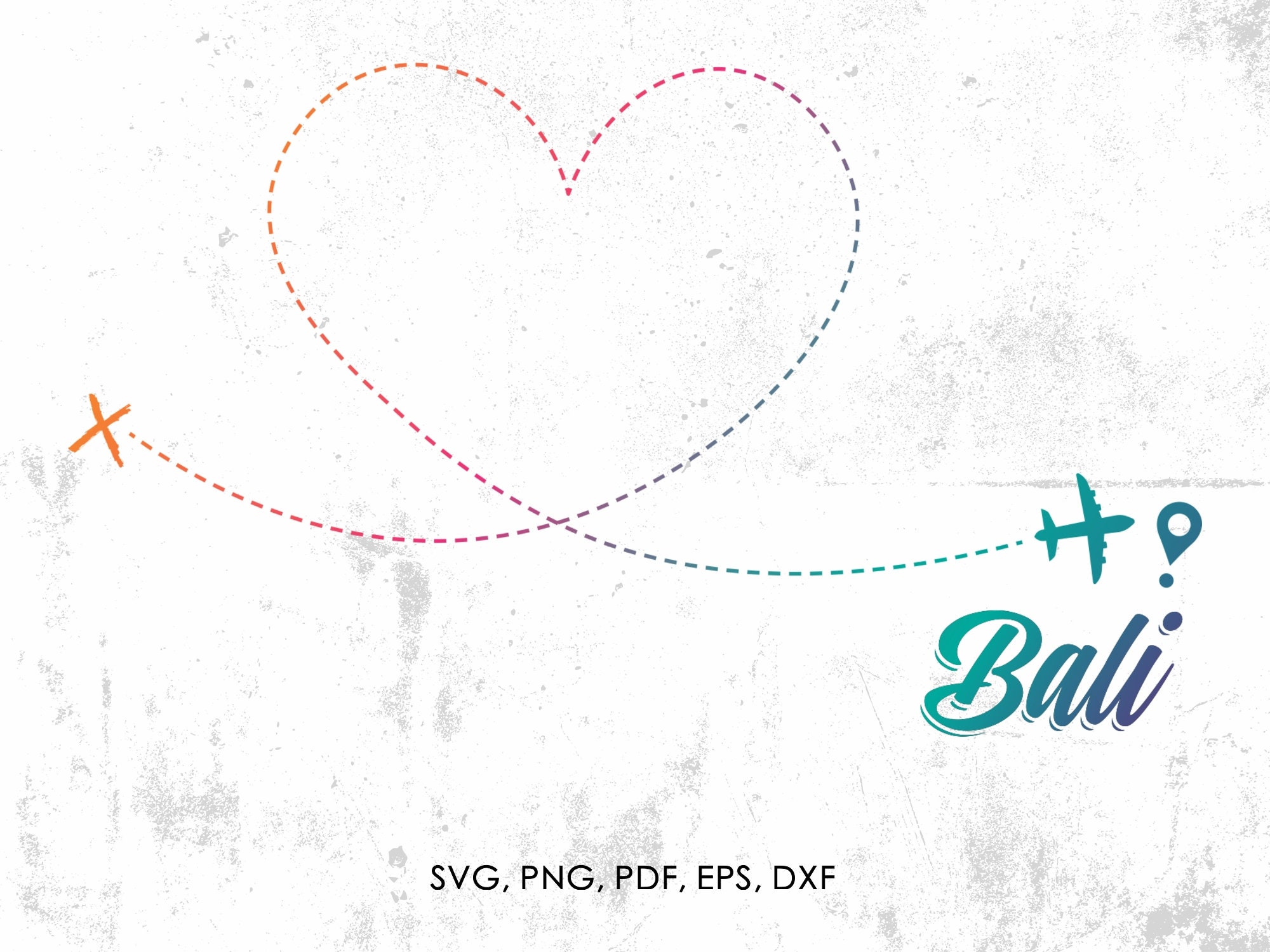 Flight to Bali Svg, Travel Svg, Love Traveling, Vacation Svg Png, Jpg ...