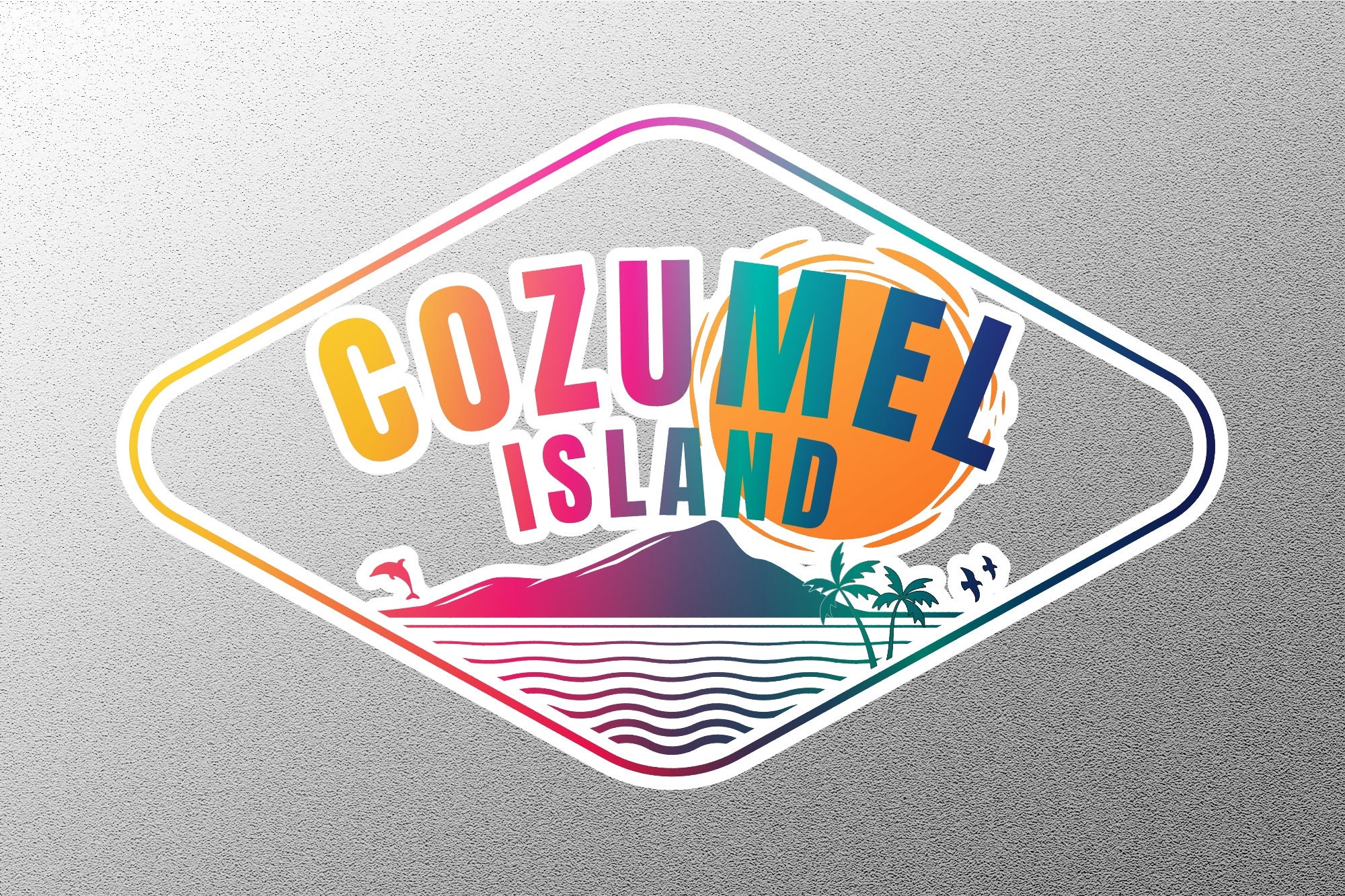 Cozumel Island Mexico Svg, Summer Beach Vacation, Spring Break | Png ...