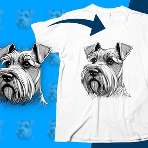 Schnauzer Svg, Dog Svg File, Pet Svg, Pdf File, Png, Eps File, Cut File ...