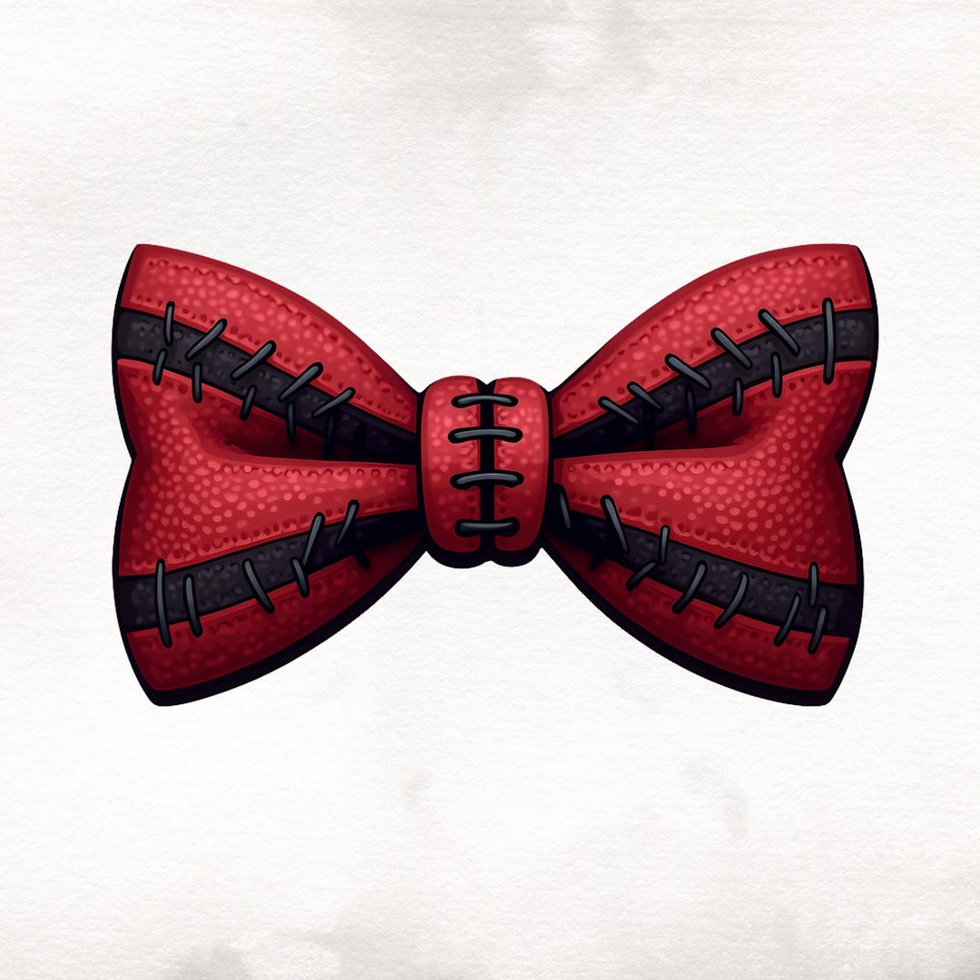 Football Bow Png, Football Mom Png, Football Png, Game Day, Fall ...