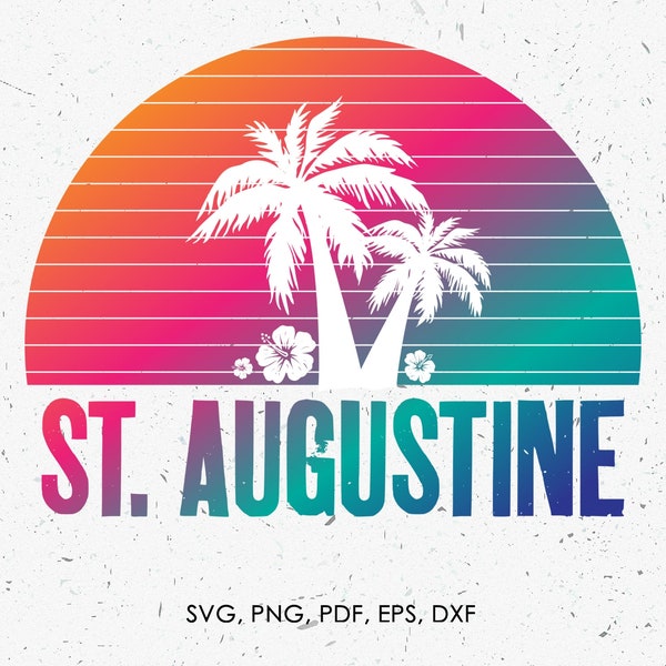 St. Augustine Svg - Etsy
