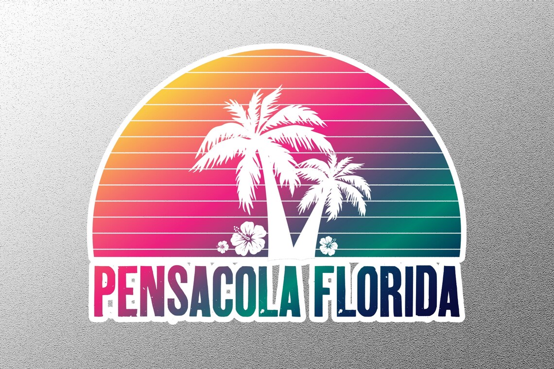 Pensacola Florida Svg, Summer Beach Vacation, Spring Break Png, Eps ...