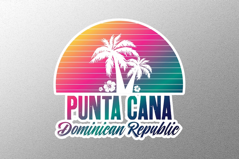 Punta Cana Svg, Summer Beach Vacation, Spring Break Png, Eps, Vector ...