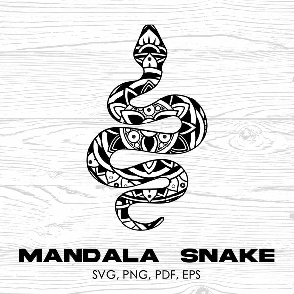 Snake Mandala - Etsy