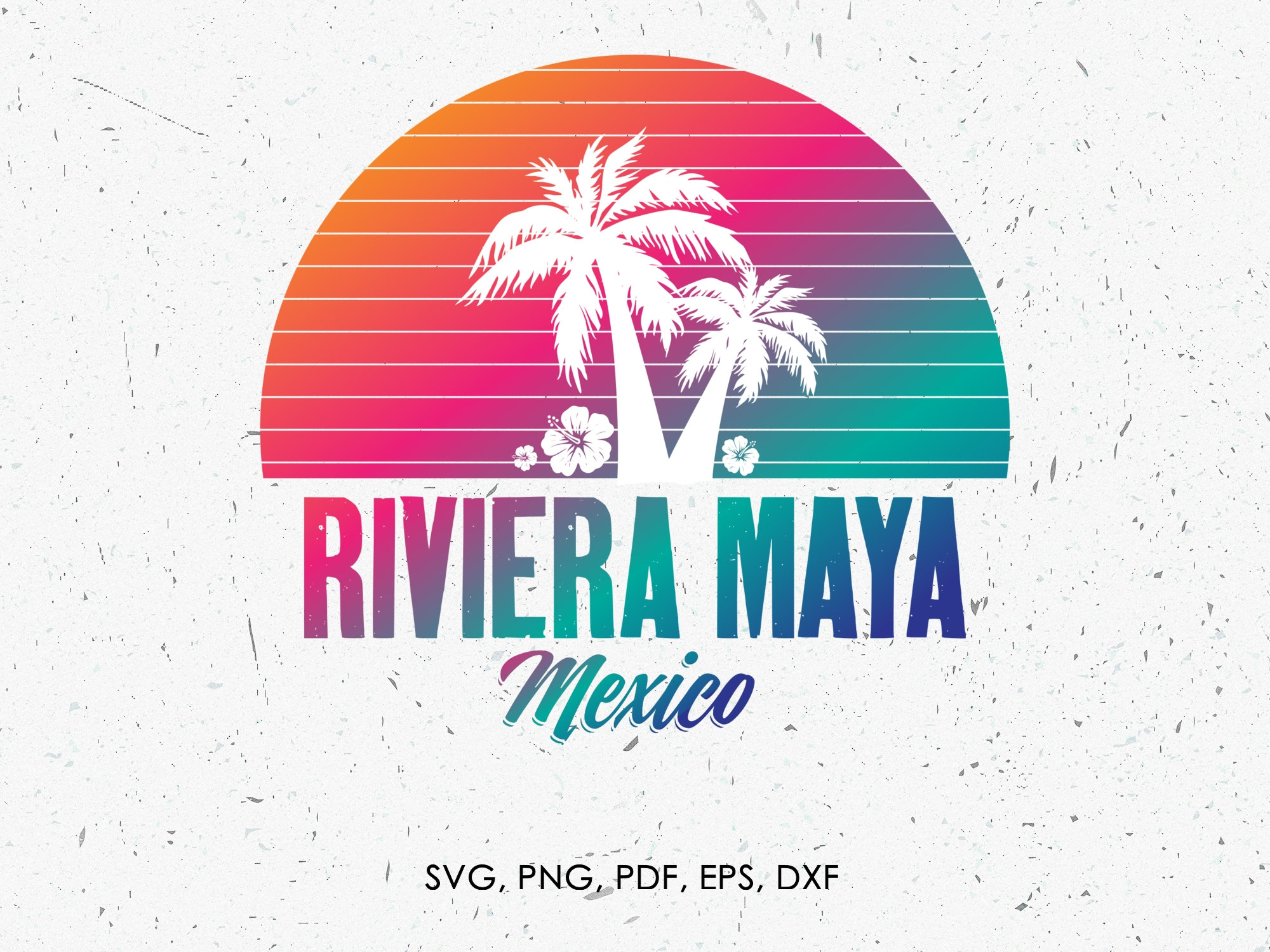 Riviera Maya Svg, Summer Beach Vacation, Spring Break | Png, Eps ...
