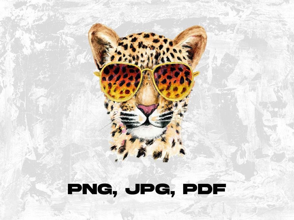 Leopard Face Png, Leopard Png, Cute Leopard Png, Leopard Lover Png ...