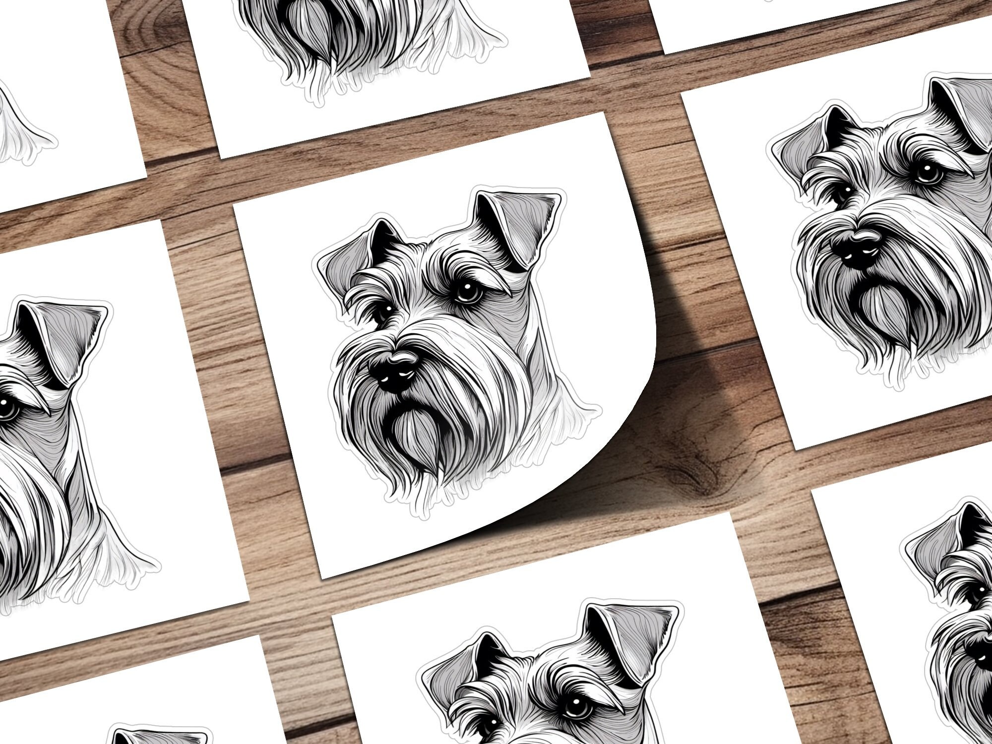 Schnauzer Svg, Dog Svg File, Pet Svg, Pdf File, Png, Eps File, Cut File ...