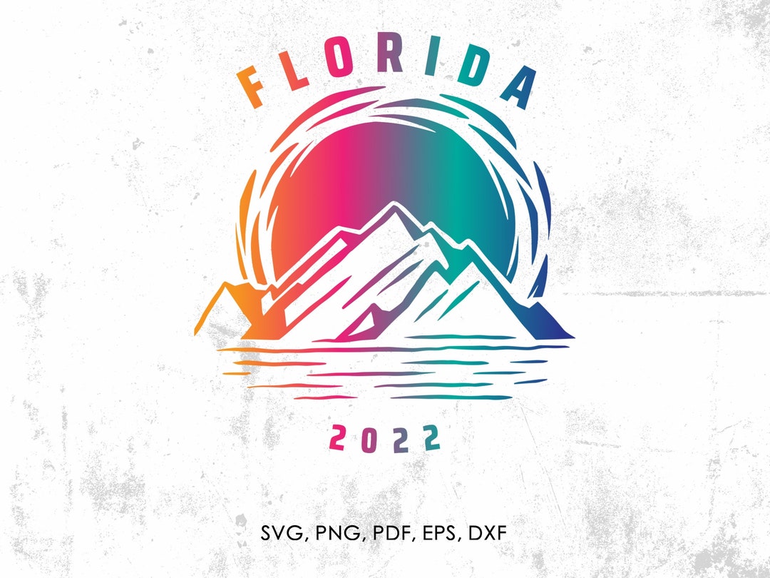Florida Svg, Summer Vacation, Spring Break, Beach Svg, Png, Eps, Vector ...