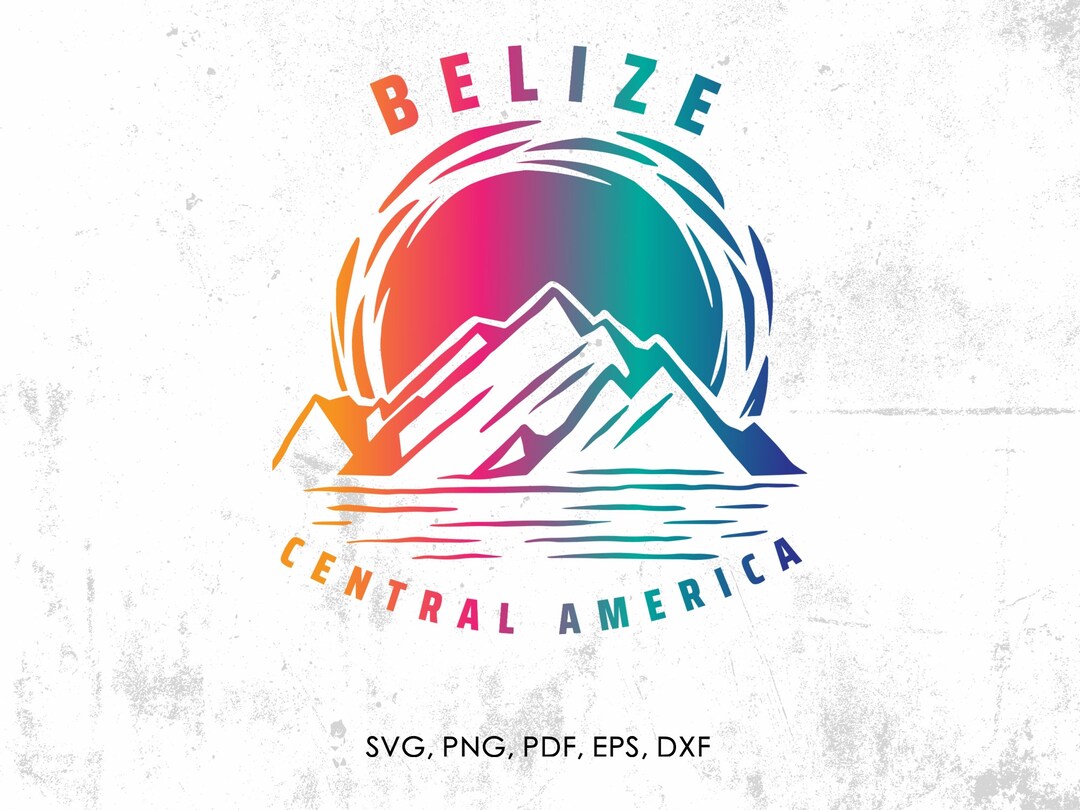 Belize Svg, Summer Vacation, Spring Break, Beach Svg, Png, Eps, Vector ...