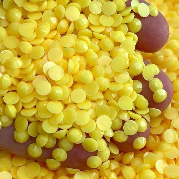 Yellow Rhinestones - Etsy