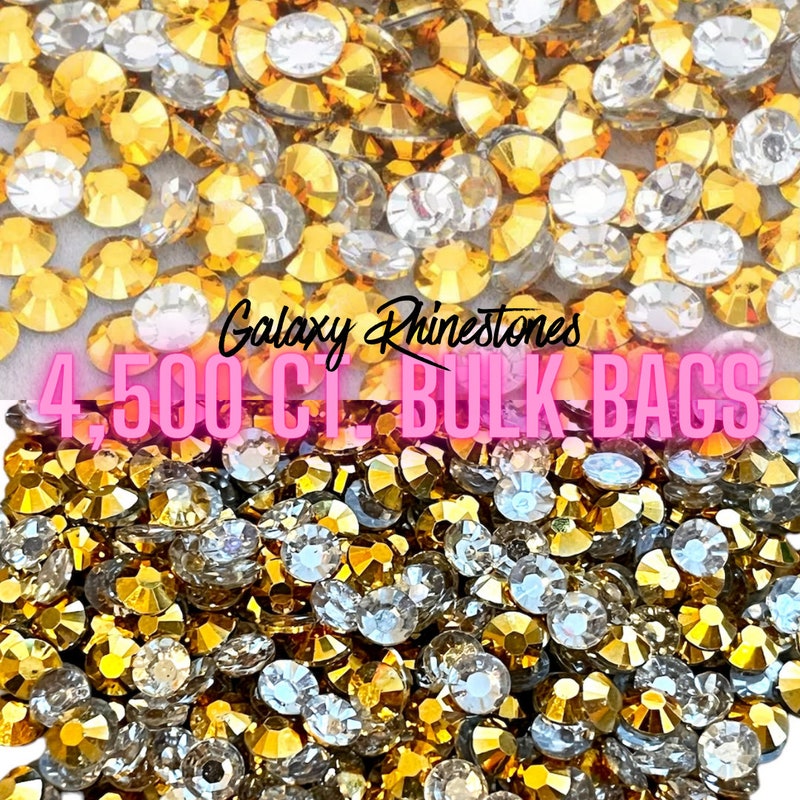 Gold Rhinestones - Etsy