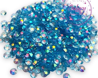 1,500ct Hot Pink Clear Transparent Resin Rhinestones Non Hotfix ...