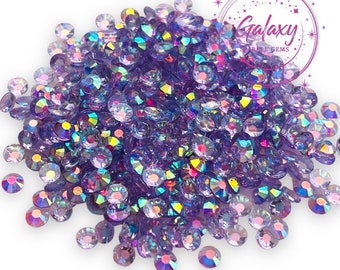 1,500ct Hot Pink Clear Transparent Resin Rhinestones Non Hotfix ...