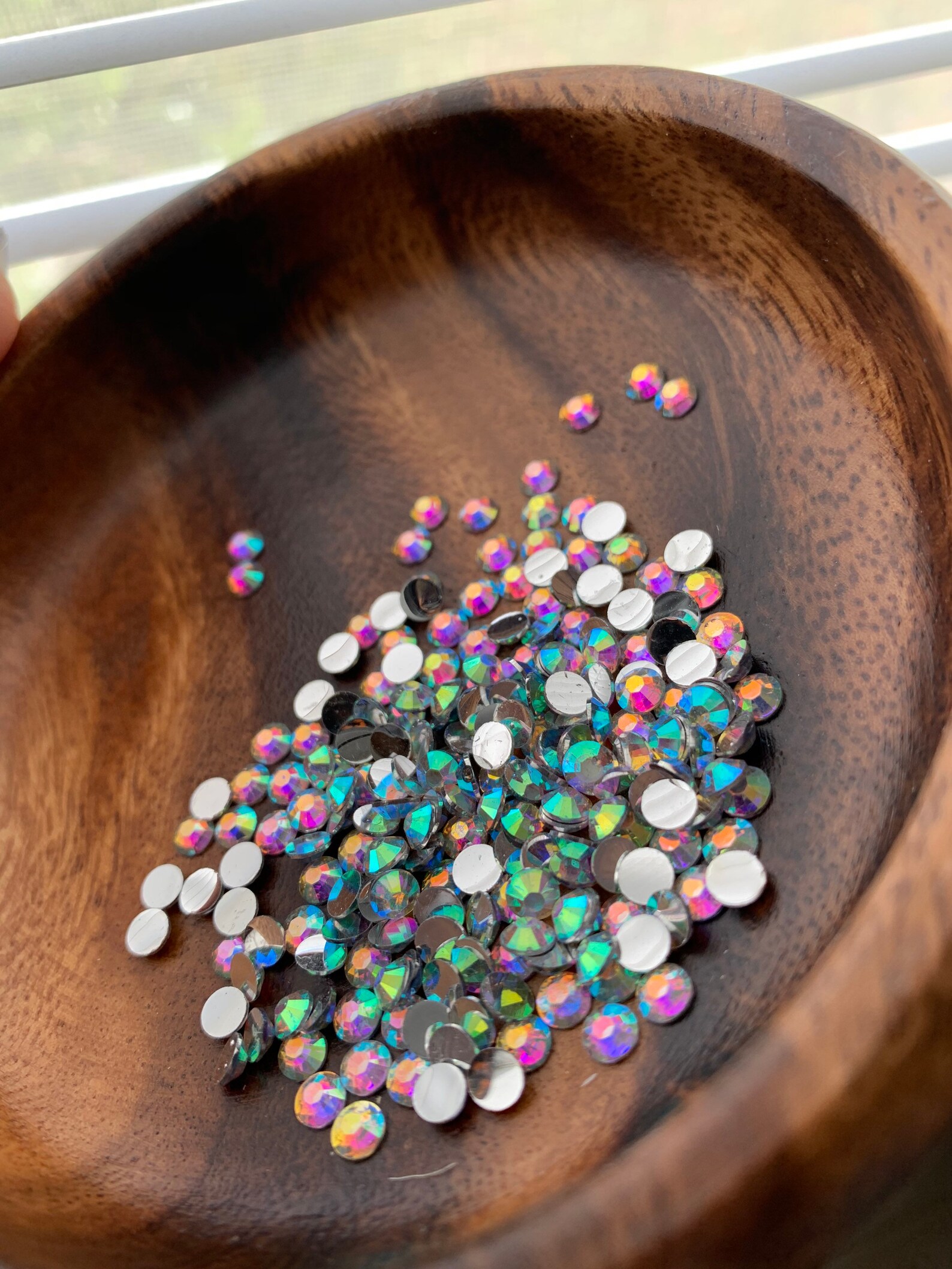 1500ct Crystal AB Rhinestones with Silver Back Non Hotfix | Etsy