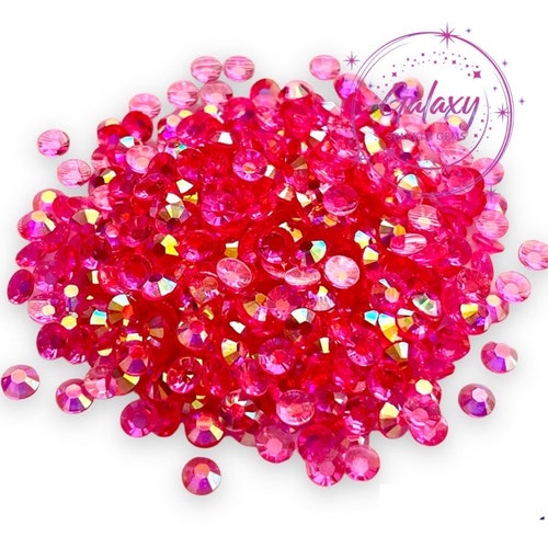 1500ct Clear Transparent Rhinestones With Clear Back Non - Etsy