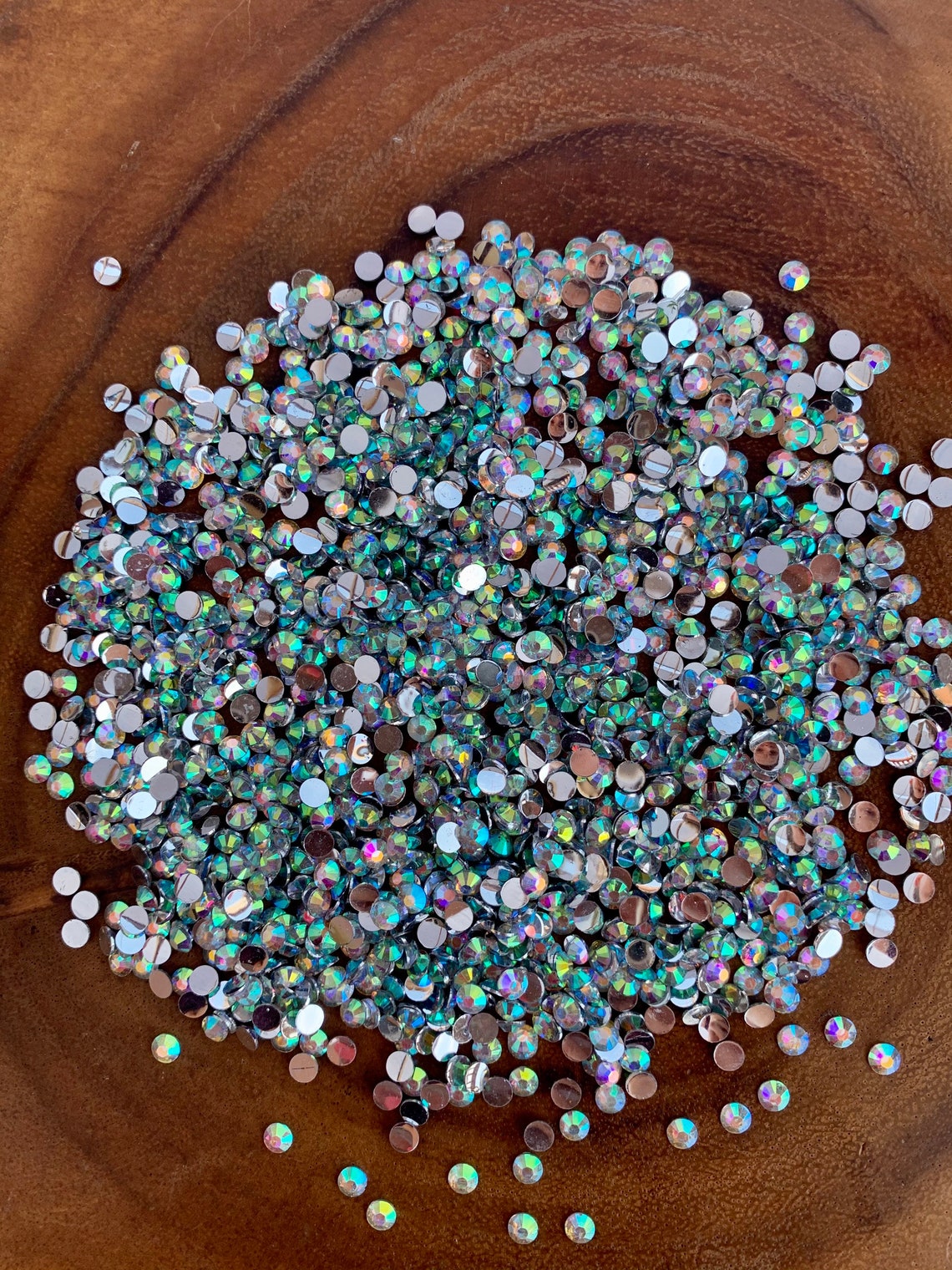 1500ct Crystal AB Rhinestones with Silver Back Non Hotfix | Etsy