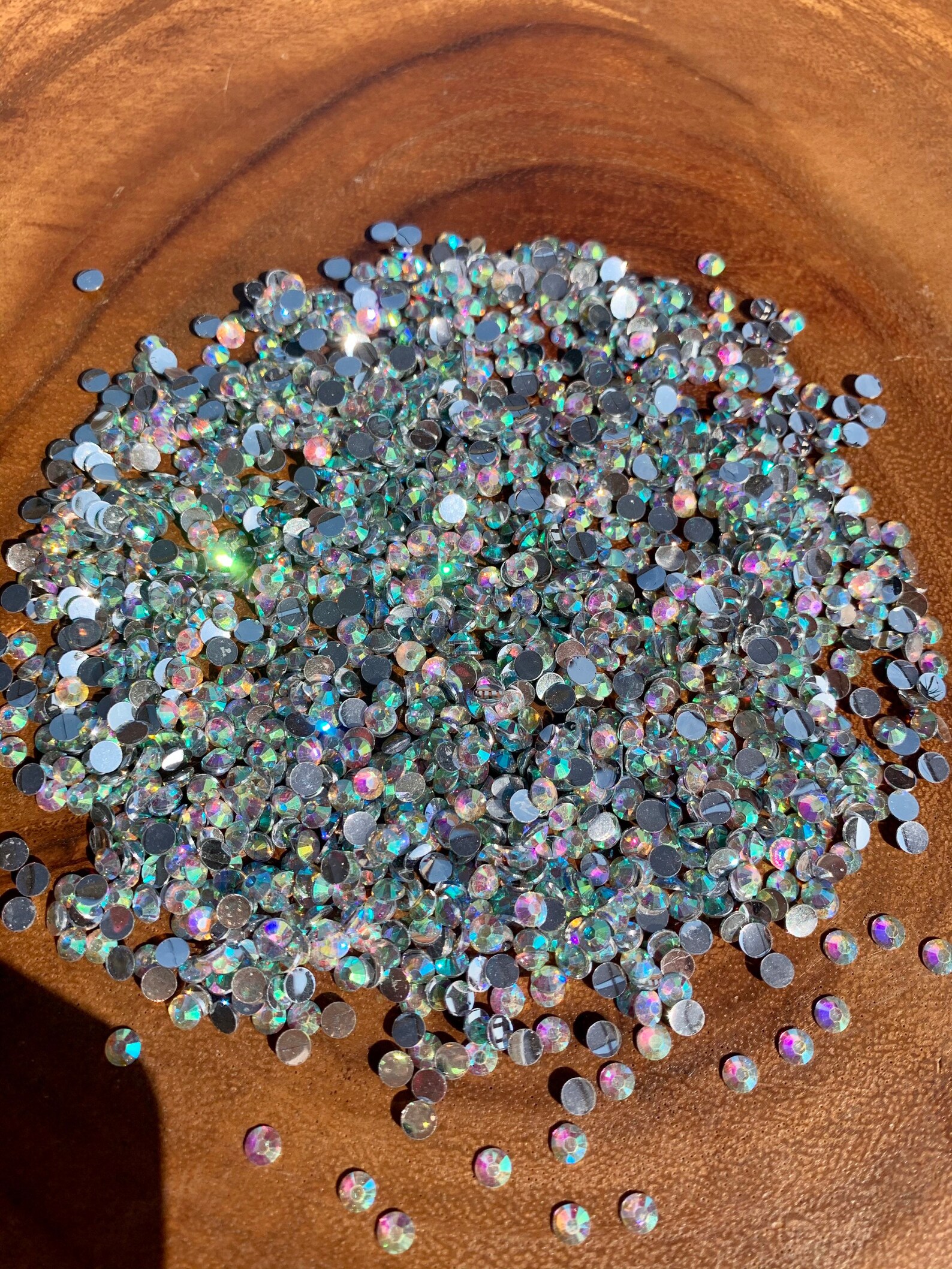 1500ct Crystal AB Rhinestones with Silver Back Non Hotfix | Etsy