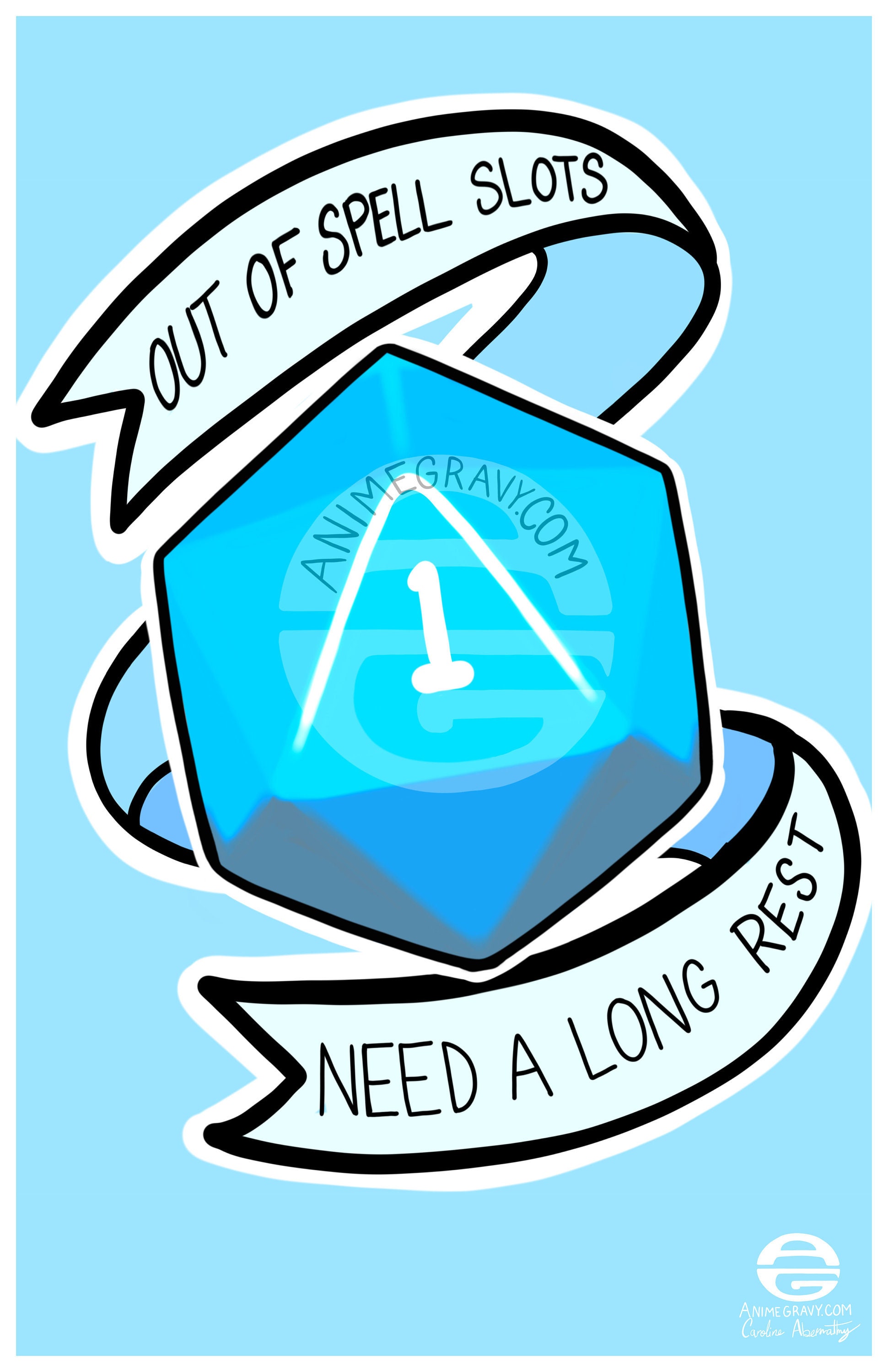 Out of Spell Slots Need a Long Rest Dnd Inspired Chronic - Etsy