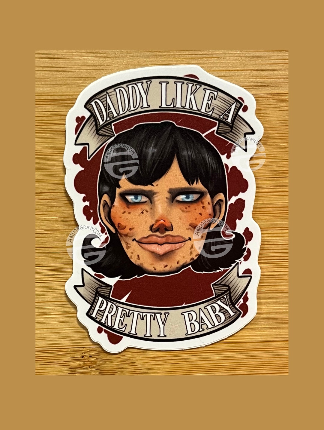 The Final Pam Daddy Like A Pretty Baby 2.5” Vinyl Weather Proof Sticker ...