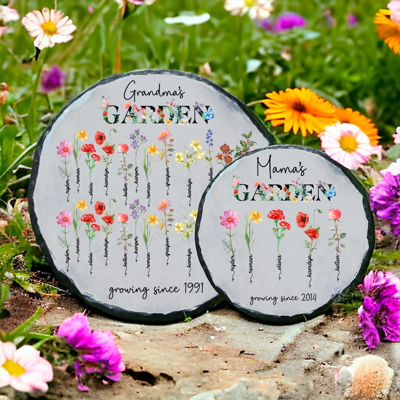 Personalized Stepping Stone - Etsy