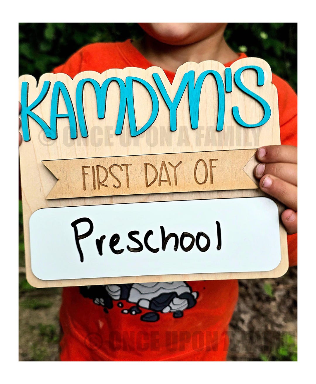 Personalized First Day of School Name Sign, Back to School Pictures ...