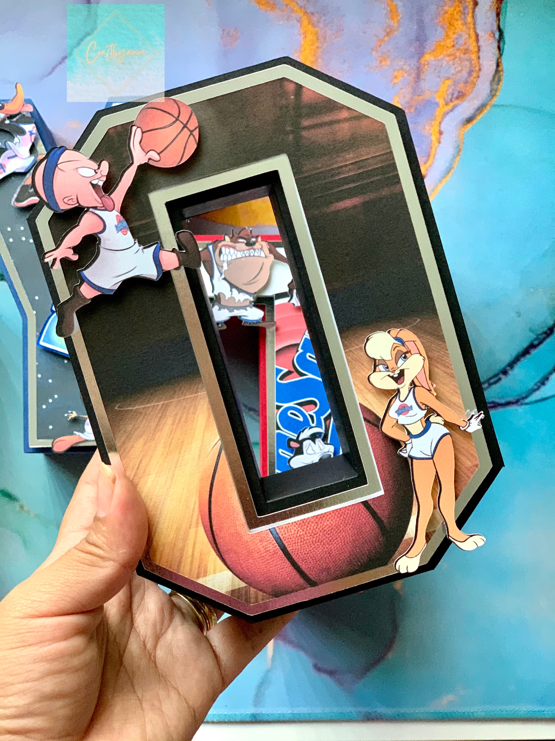 NUEVOS PERSONAJES DE SPACEJAM/Space jam Letras 3D/Space jam | Etsy