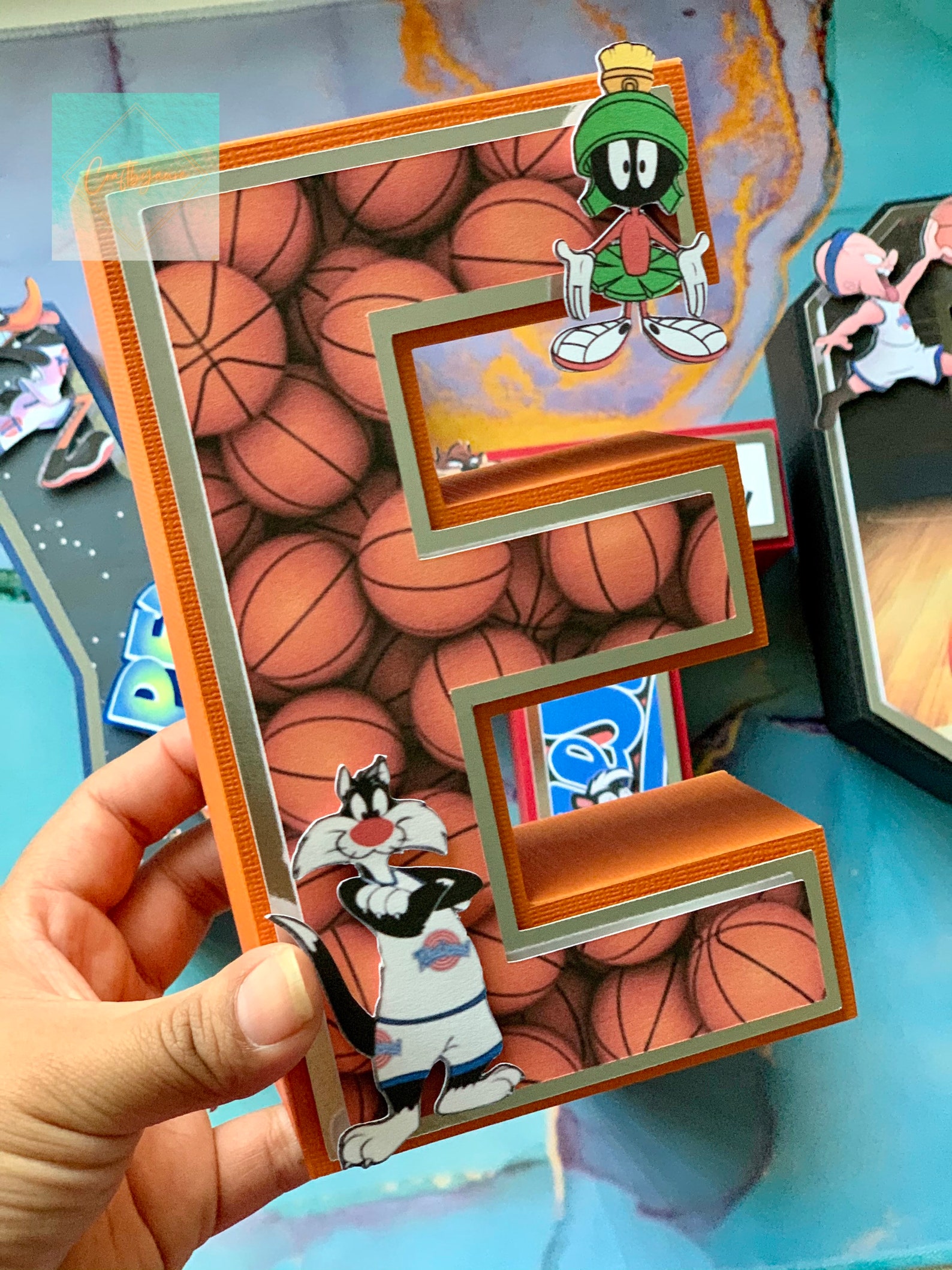 NEW SPACEJAM CHARACTERS/Space jam 3D letters/Space jam | Etsy